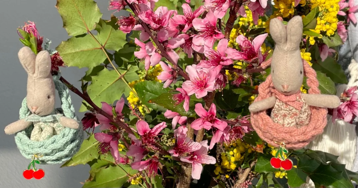 LE PANIER MINIATURE DE PÂQUES – Marie Cerise Créations